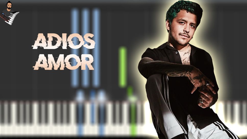 Christian Nodal - Adiós amor 악보