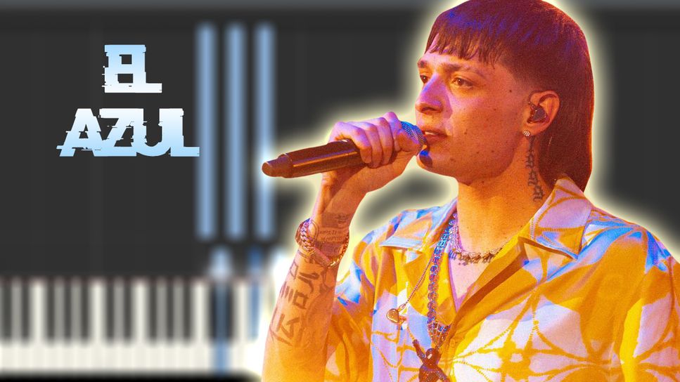 Junior H, Peso Pluma - El Azul Sheets