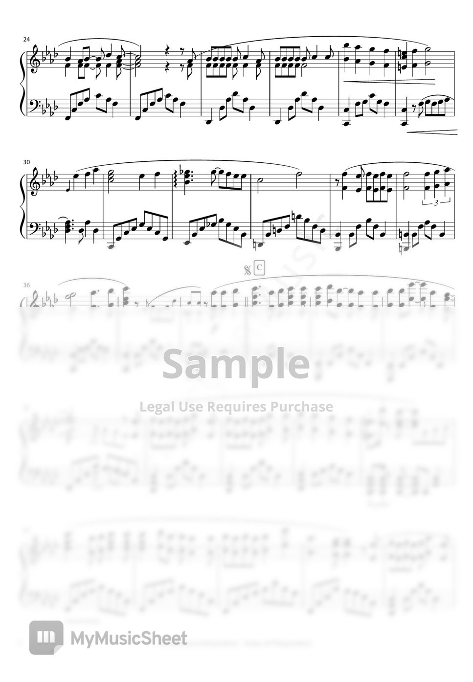 ASCA - RESISTER (Sword Art Online: Alicization OP2) Sheet by HalcyonMusic