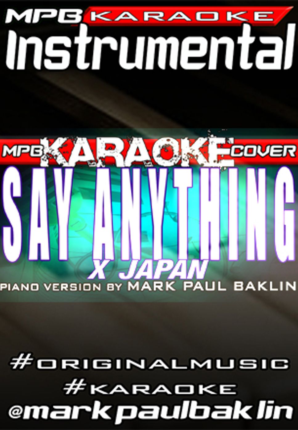 X Japan - Say Anything (Piano Cover) Sheets by Mark Paul Baklin