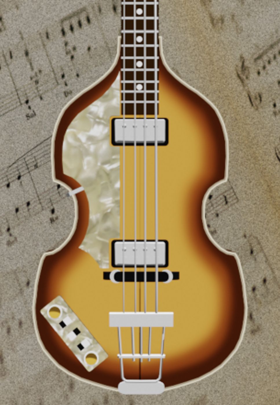 The Beatles - Dizzy Miss Lizzy (Bass) Tab + 1staff by Ryohei Kanayama