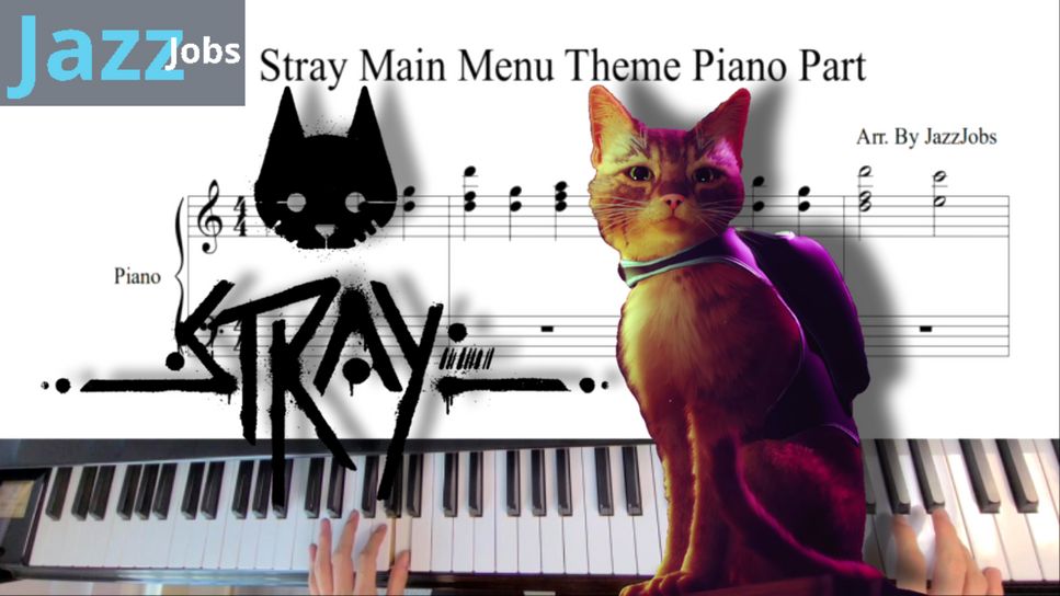 Stray - Stray(스트레이)Main Menu Theme Piano Part 메인 메뉴 테마 피아노 악보 Sheets by ...