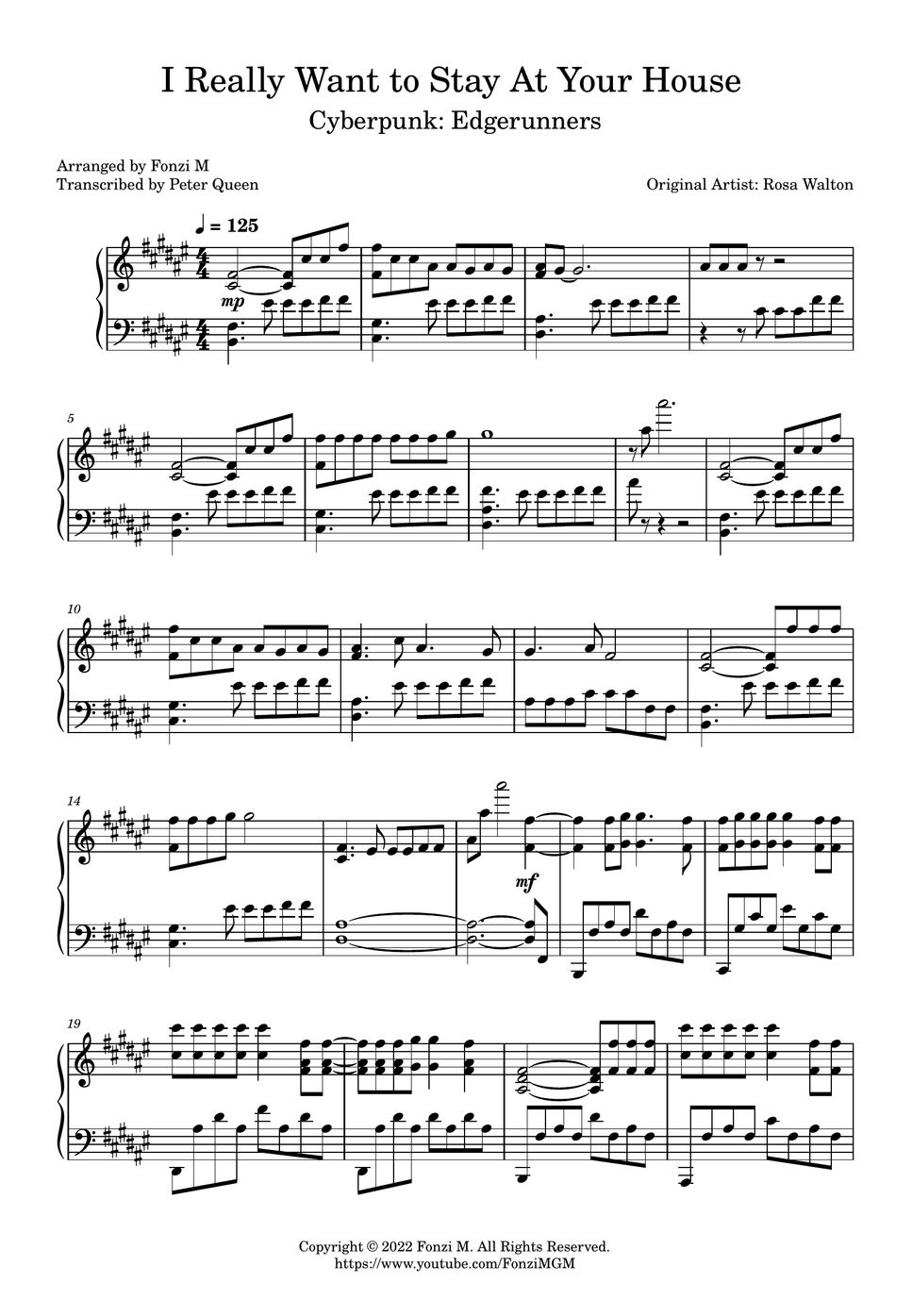 Rosa Walton - Cyberpunk: Edgerunners OST - “I Really Want to Stay At ...