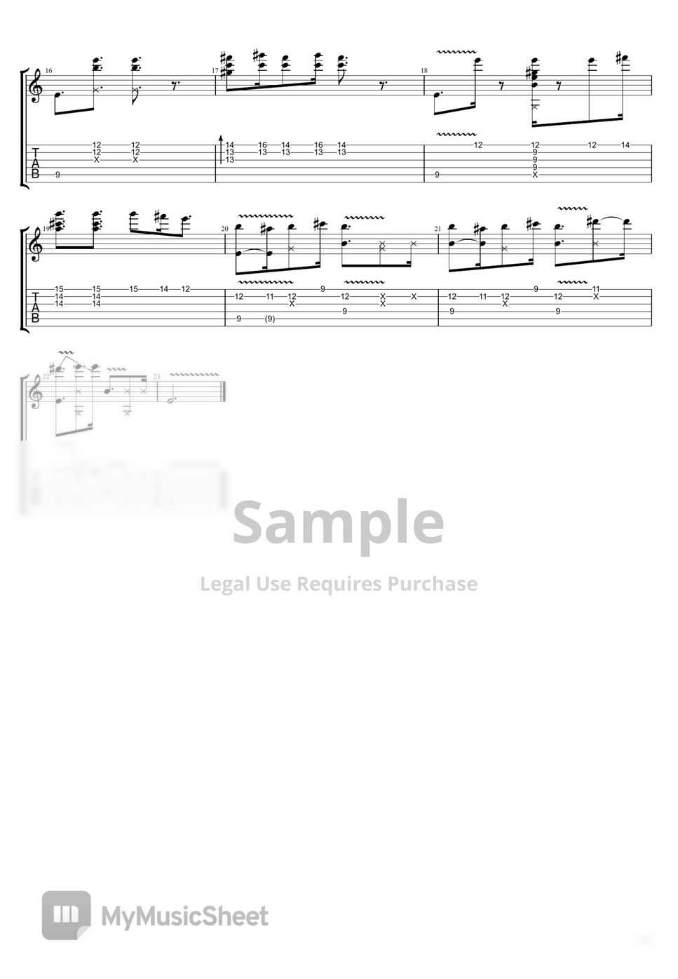 Steve Belfer - SpongeBob Closing Theme TAB by middlestone