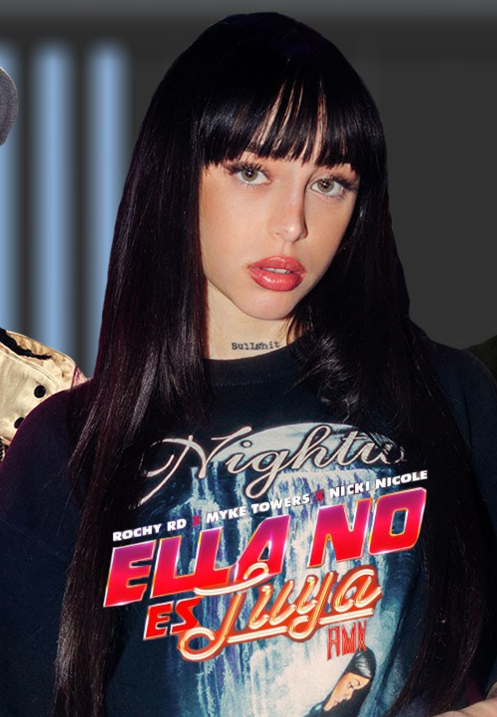 Myke Towers & Nicki Nicole - Ella No Es Tuya (Remix) Helaian