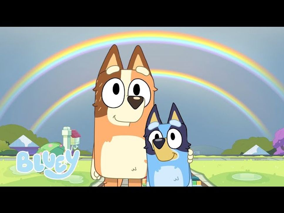 Bluey Theme Song - Rain (Beginners, Lyrics) Sheet Music by Bluey and ...