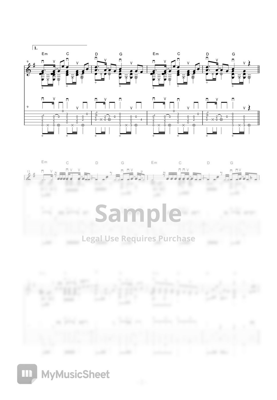 SHAUN - Way Back Home TAB by Masashi Kotsuji