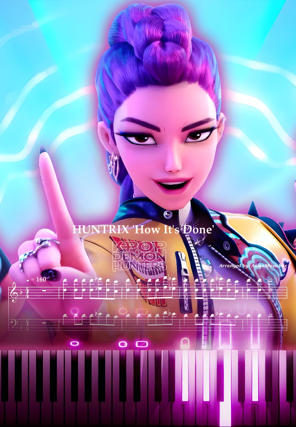 HUNTRIX - How It's Done (KPop Demon Hunters OST) Sheet Music by ...