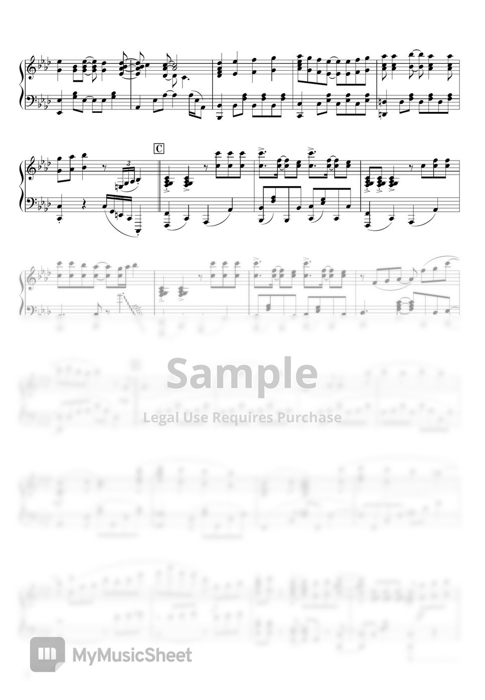 LiSA - Rising Hope (Mahouka Koukou no Rettousei OP) 曲谱 by Animenz