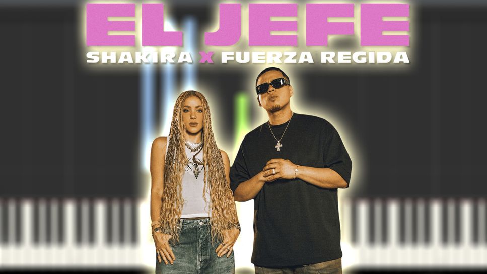 Shakira, Fuerza Regida - El Jefe Sheet Music