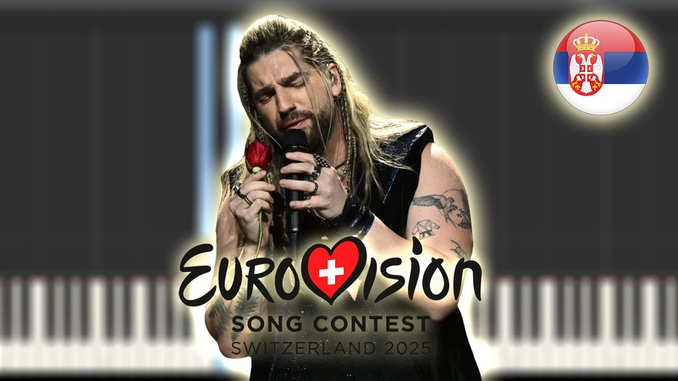 Princ - Mila - Serbia 🇷🇸 - Eurovision 2025 Sheet Music | mymusic5