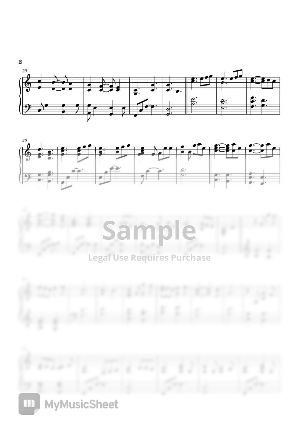 아이유 Iu 너 쉬운 키 C Key Sheet By 이룸 뮤직