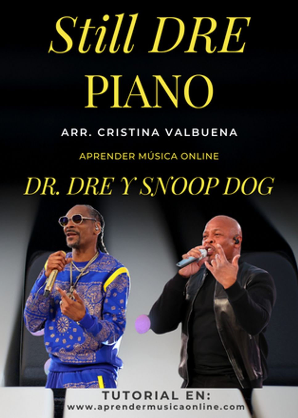 Dr. Dre feat Snoop Dog - Still DRE Notenblatt by Cristina Valbuena