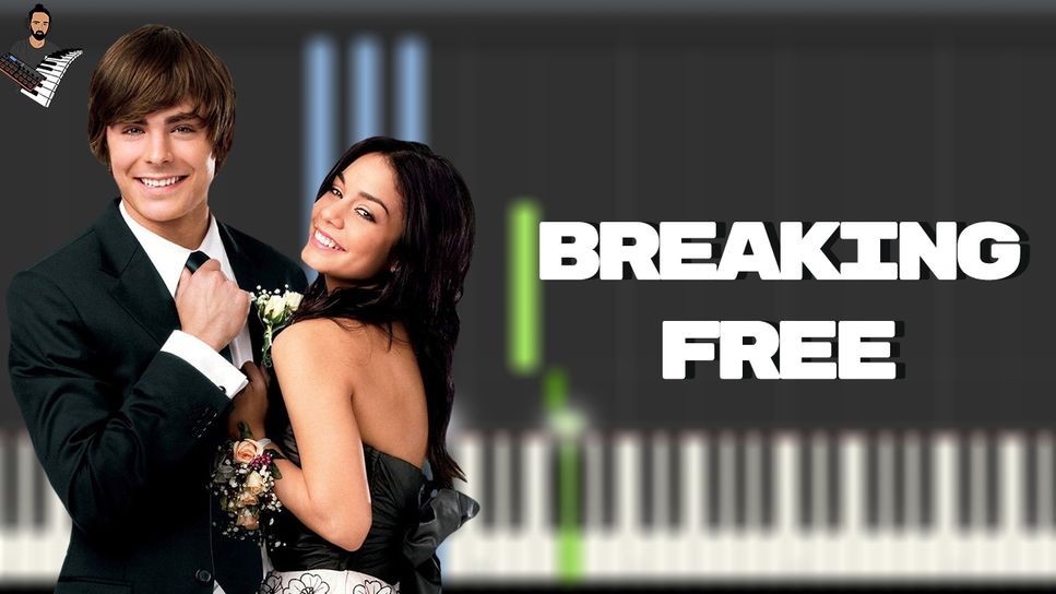 Zac Efron,Vanessa Hudgens - Breaking Free (High School Musical) Partition musicale