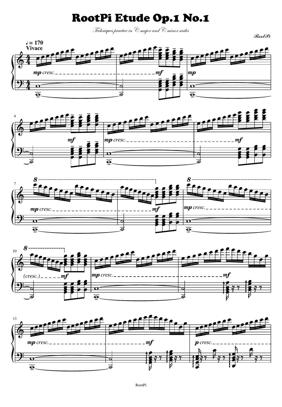 RootPi - RootPi Etude Op.1 No.1 Blad by RootPi
