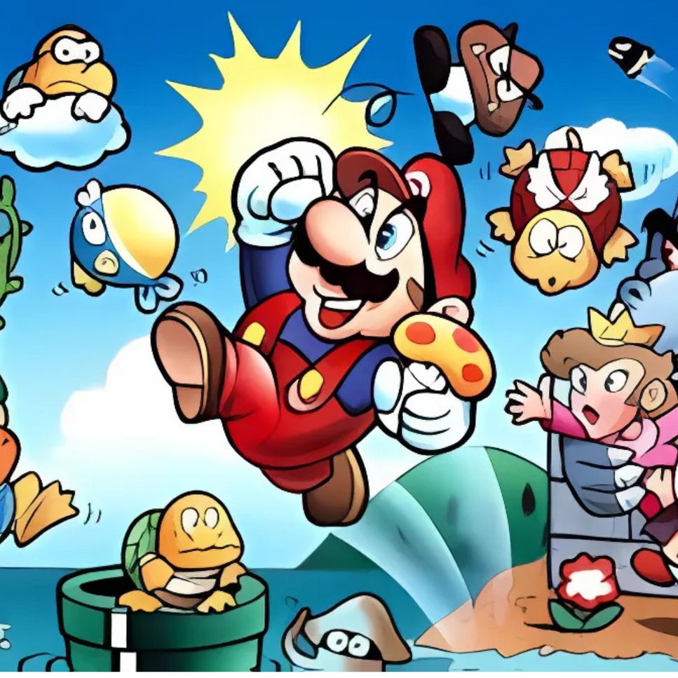 Kōji Kondō - Super Mario Medley Sheet Music by F.Montesi