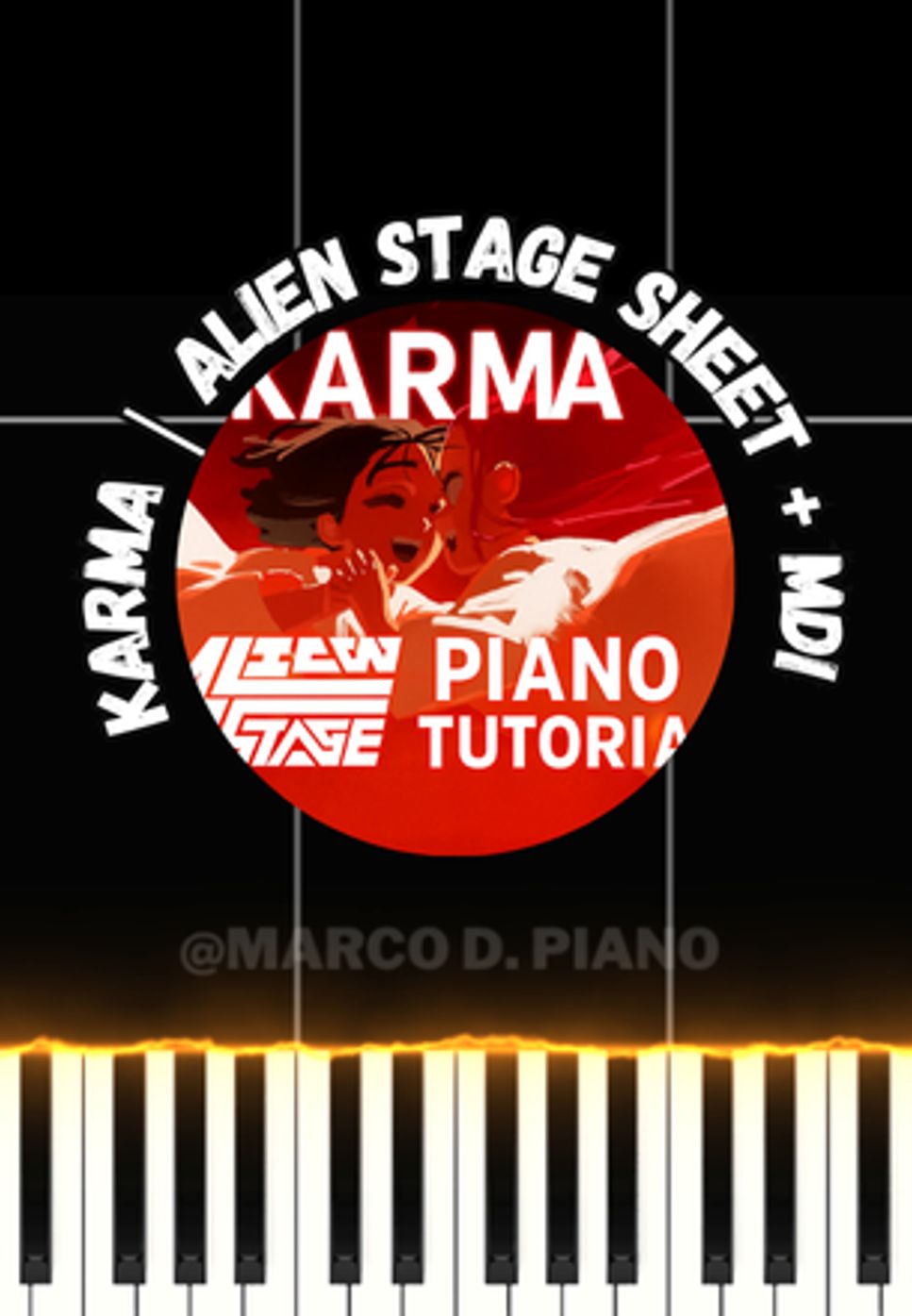 Choi Yongsu - KARMA | Alien Stage Sheet Music by Marco D.