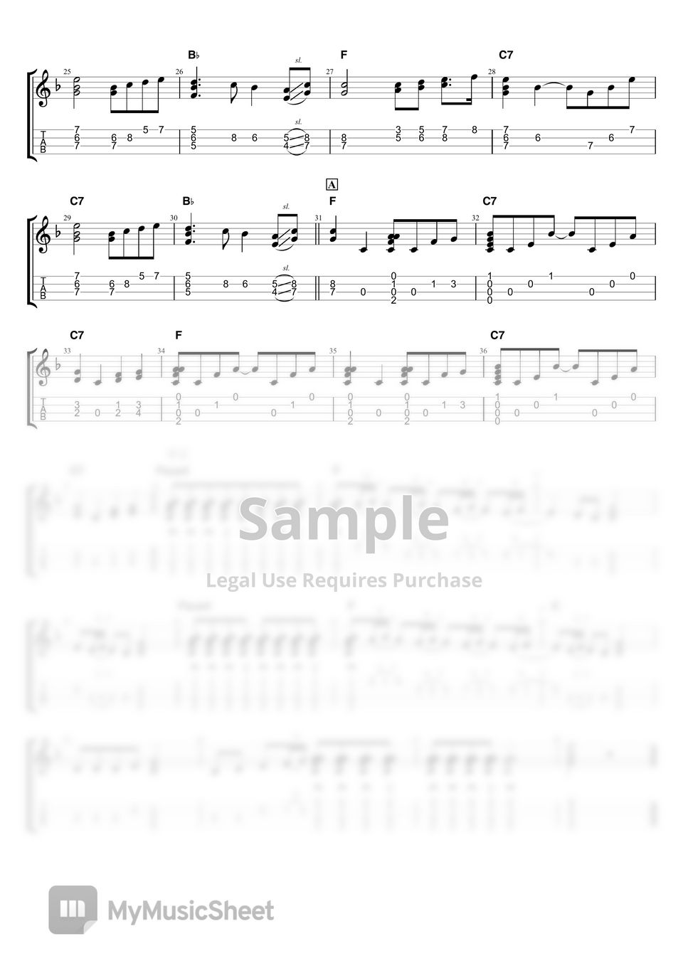 ABBA - I Have a Dream (Ukulele TAB) 楽譜 by Real HulaGirl