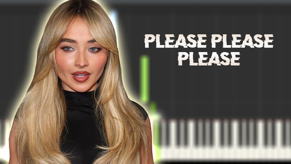 Sabrina Carpenter - Please Please Please 악보