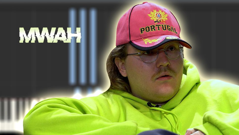 Rusowsky ft. Dinamarca - mwah Partitura