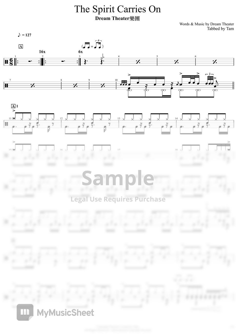 Dream Theater - The Spirit Carries On (Dream Theater - The Spirit ...