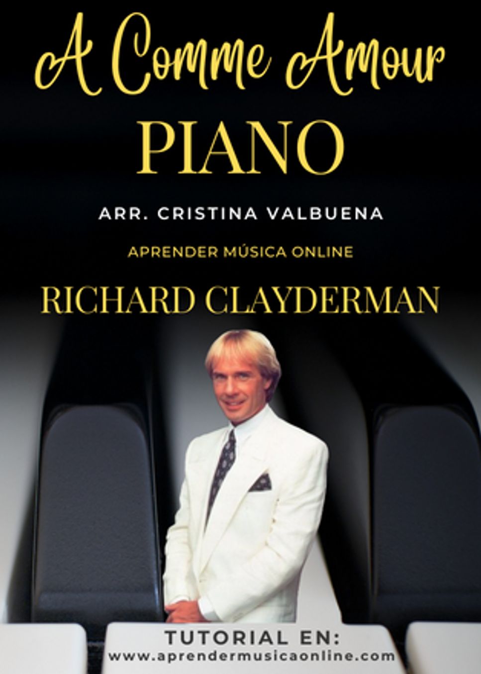 Richard Clayderman - A Comme Amour Sheets by Cristina Valbuena