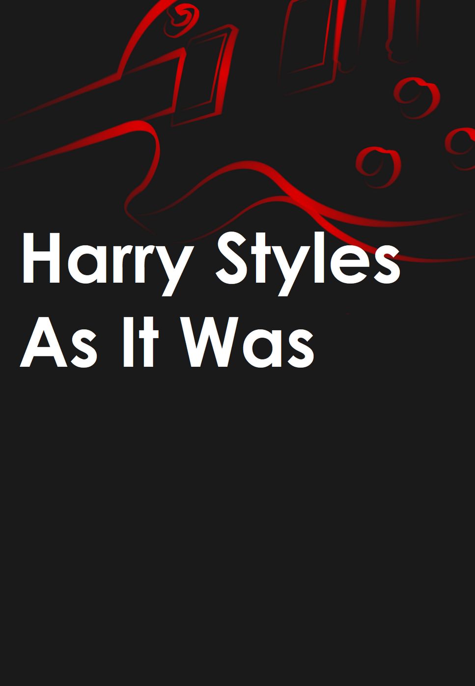 Harry Styles - As It Was Sheets by Mario Serrato
