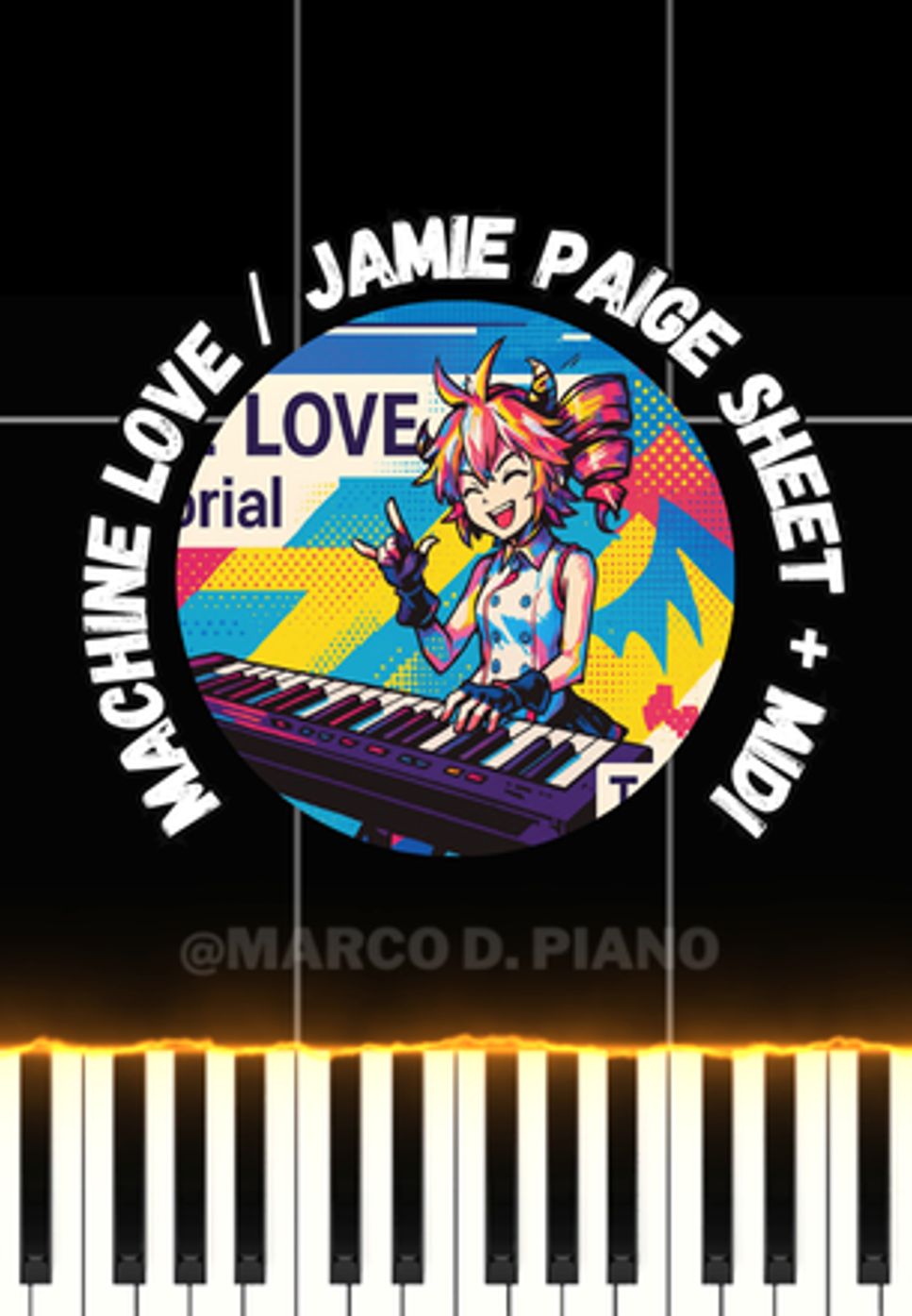 Jamie Paige - Machine Love Sheet Music by Marco D.