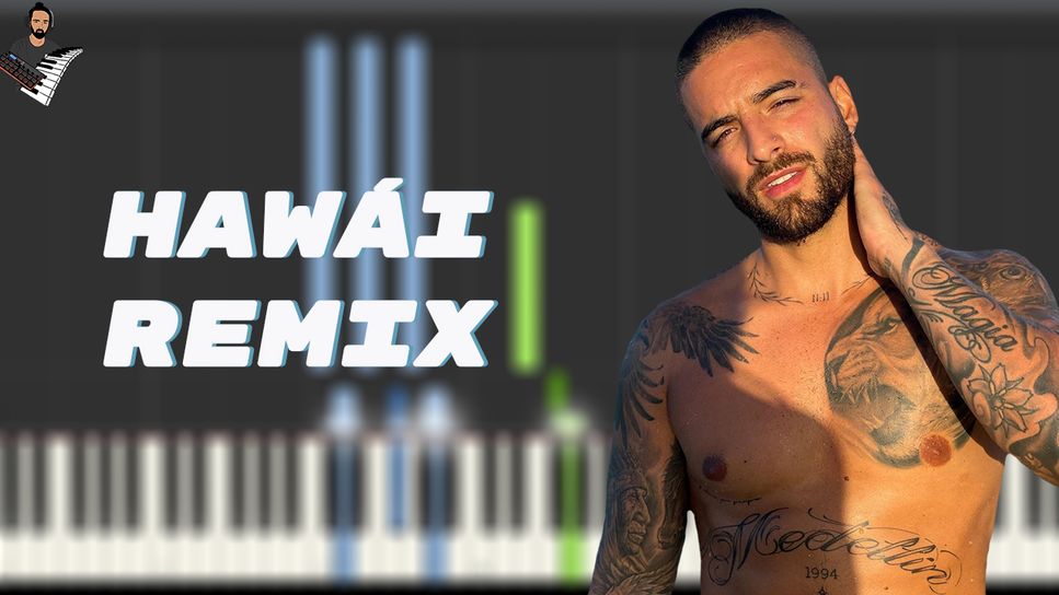 Maluma , The Weeknd - Hawai Remix Sheet