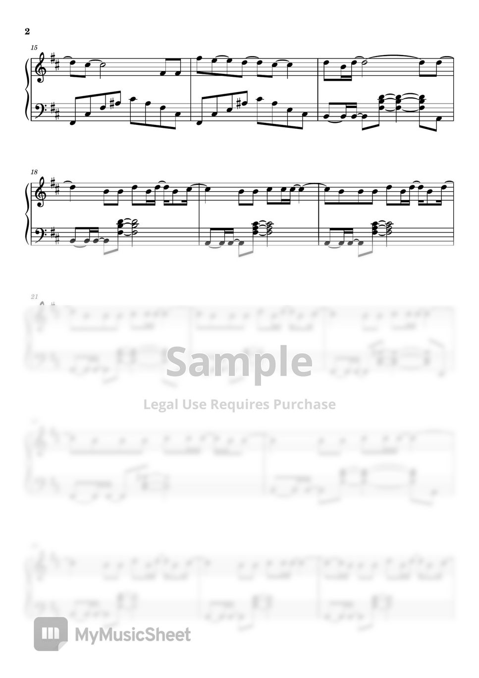 Zivert - Life Sheet by Piano Go Life