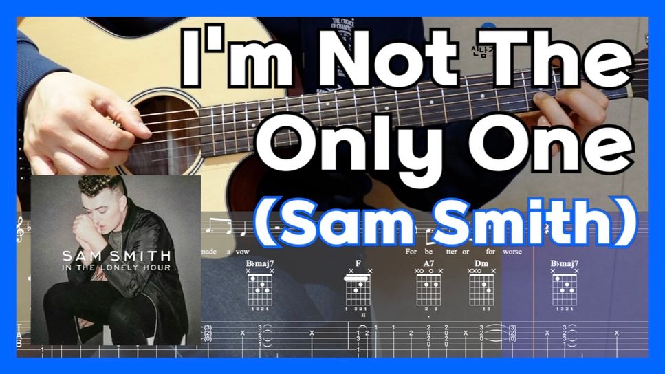 Sam Smith - I'm Not The Only One PDF | ShinNamGuitar | mymusic5