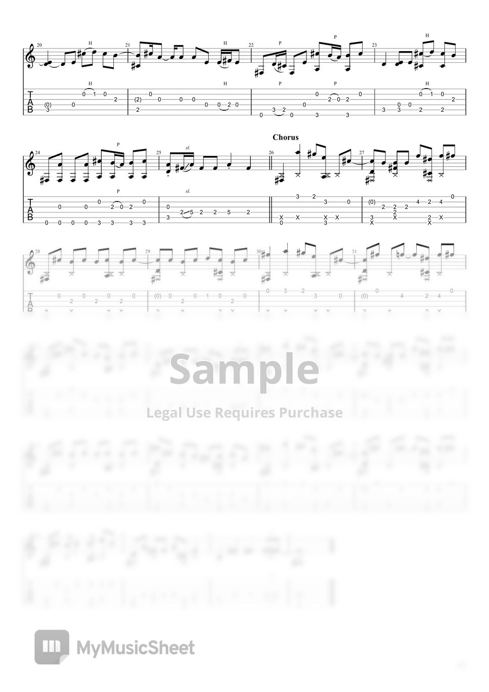 King Gnu - SPECIALZ (From "Jujutsu Kaiser Season 2") Sheets by Leon Alex