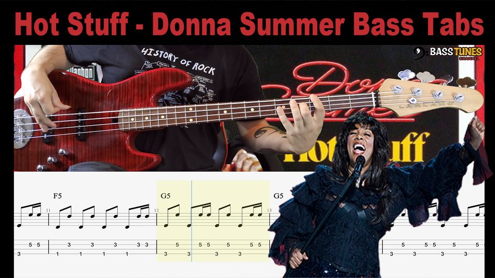 Donna Summer - Hot stuff 악보 by Massimiliano Gentilini