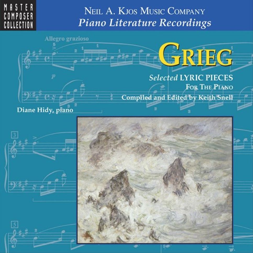 Edvard Grieg - Lyric Pieces, Op.12 No.2 Waltz (Original With Fingering - For Piano Solo) 악보 by poon