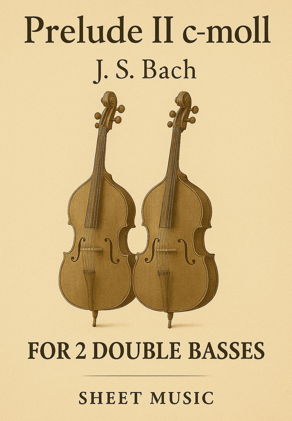 J. S. Bach - Prelude II c-moll from The Well-Tempered Clavier Book I ...