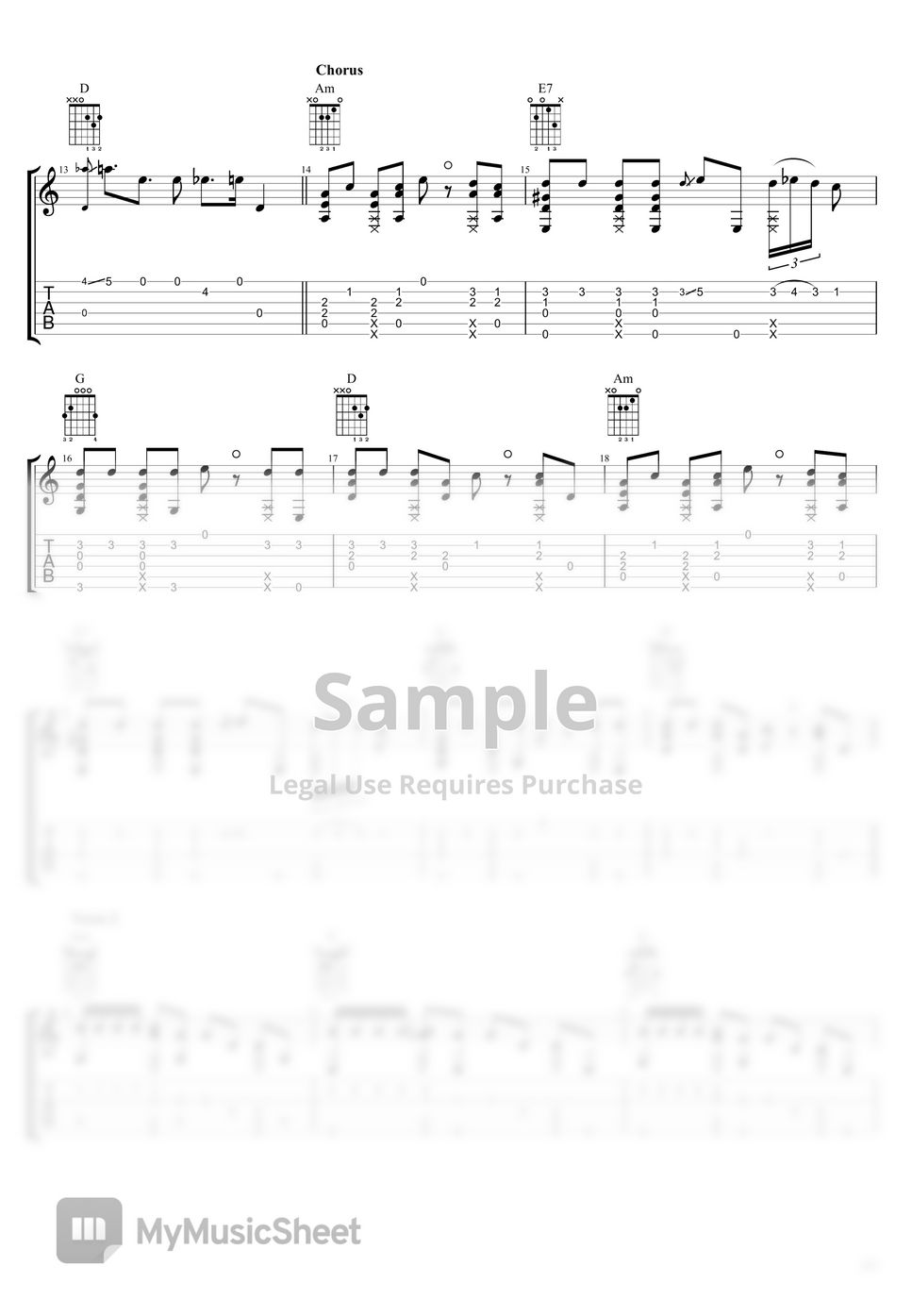 Imagine Dragons | Fingerstyle Guitar - Bones TAB by Kenneth Acoustic