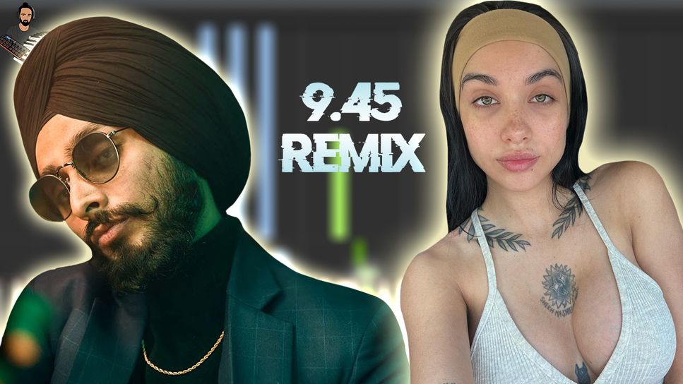 Maria Becerra, Prabh Singh - 9:45 REMIX Sheets