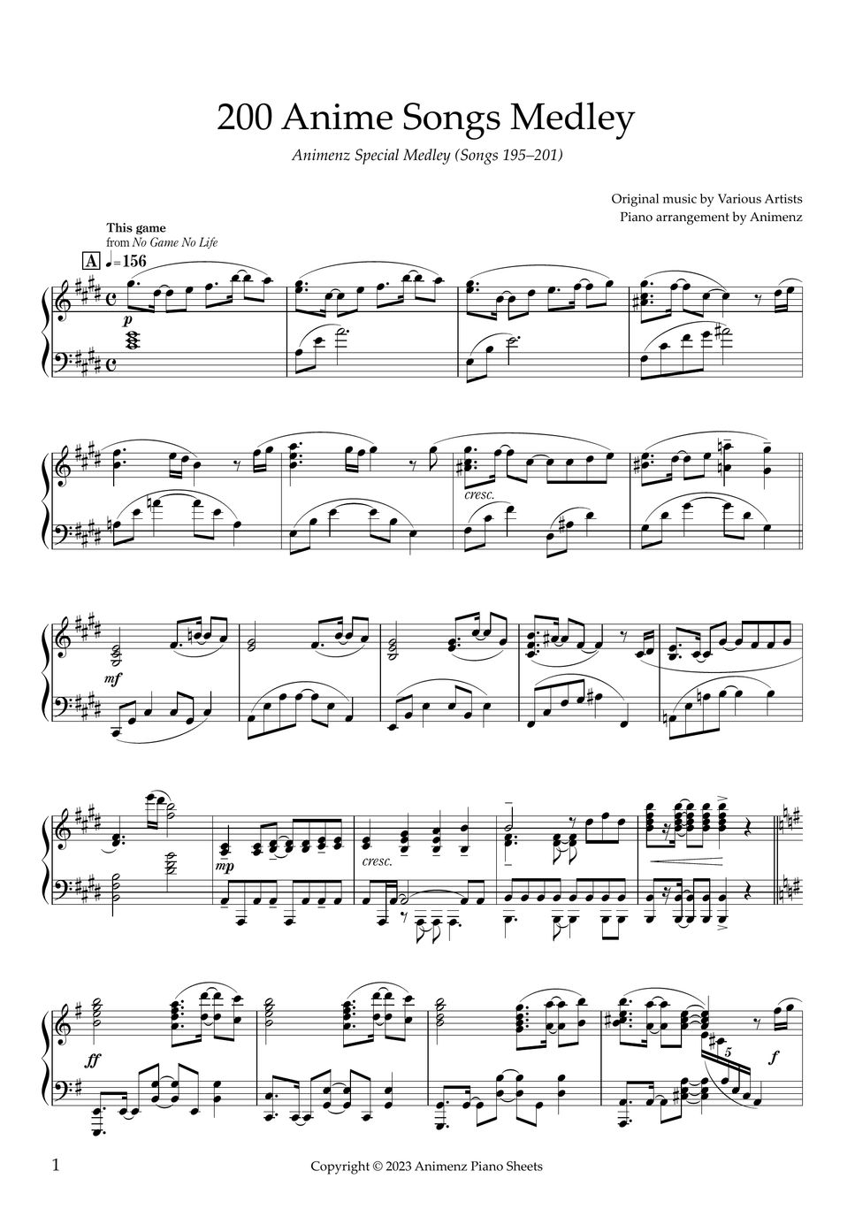 Various Artists - 200 Anime Songs Medley by Animenz (Songs 195-201 ...