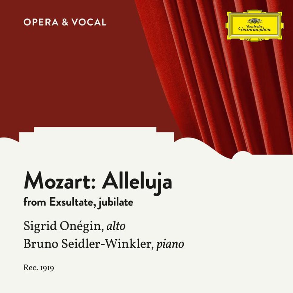 Wolfgang Amadeus Mozart - Mozart's Alleluia - Exsultate, jubilate, K ...