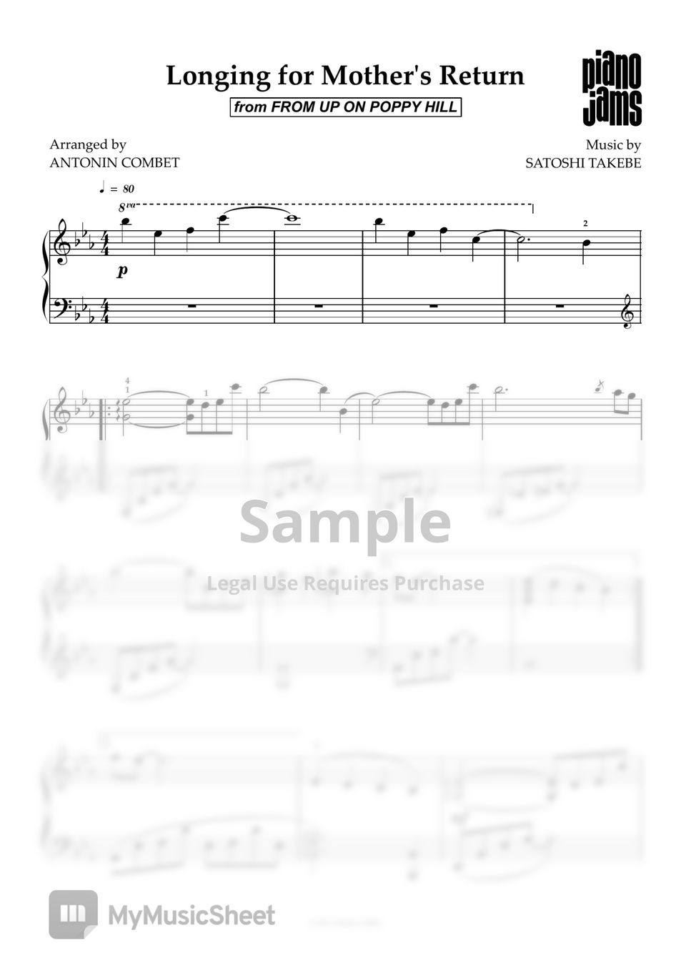 Satoshi Takebe - Longing for Mother’s Return (From Up on Poppy Hill ...