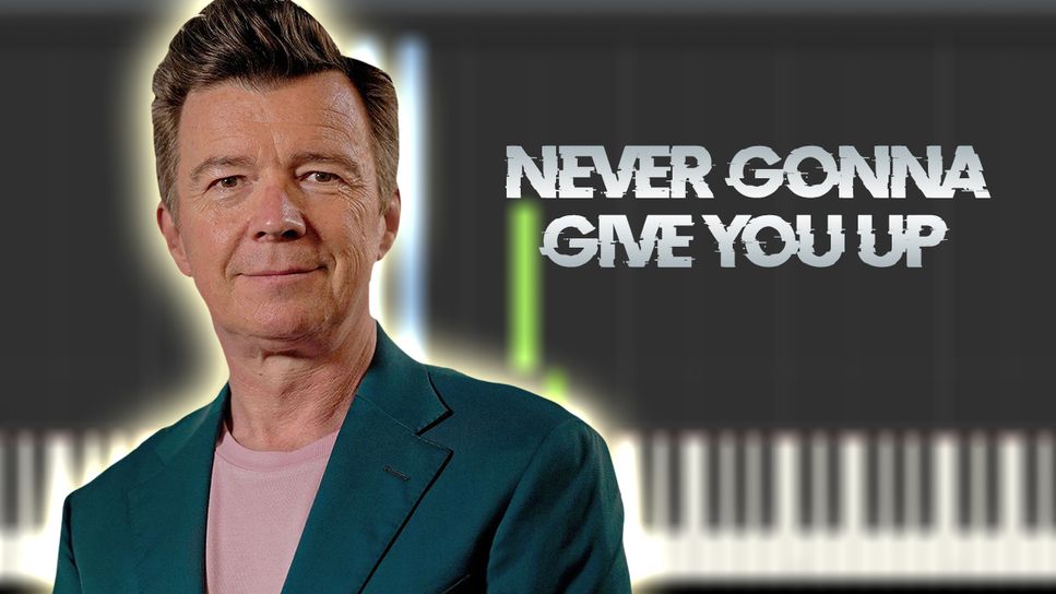 Rick Astley - Never Gonna Give You Up 악보