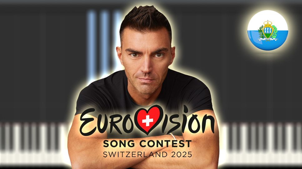Gabry Ponte - Tutta L'Italia - San Marino 🇸🇲 - Eurovision 2025 Sheets