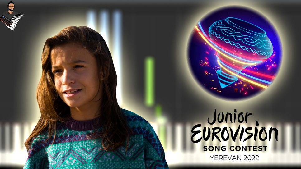 Nicolas Alves - Anos 70 - Portugal 🇵🇹 - Junior Eurovision 2022 نوتة موسيقية