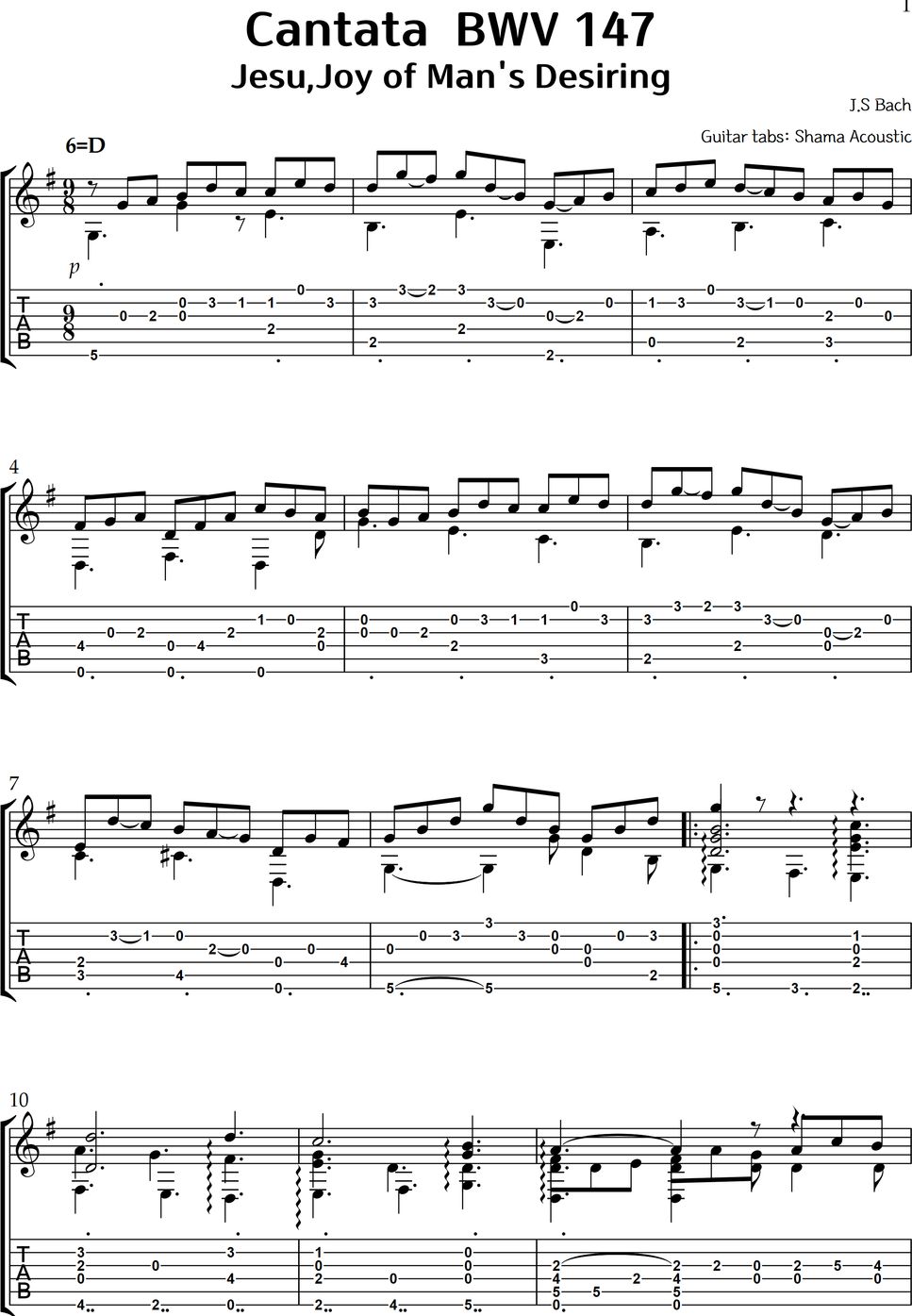 J.S BACH - J.S BACH : 바흐 칸타타 Cantata BWV. 147 Jesu , Joy of Man's ...