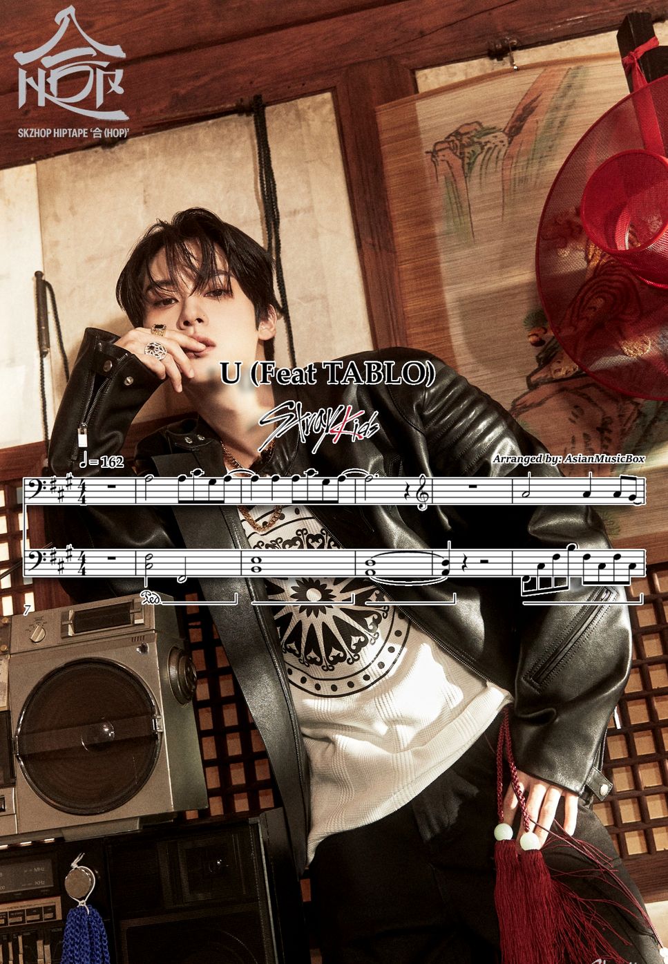 Stray Kids - U (Feat. TABLO) ピアノ楽譜PDF | AsianMusicBox | mymusic5