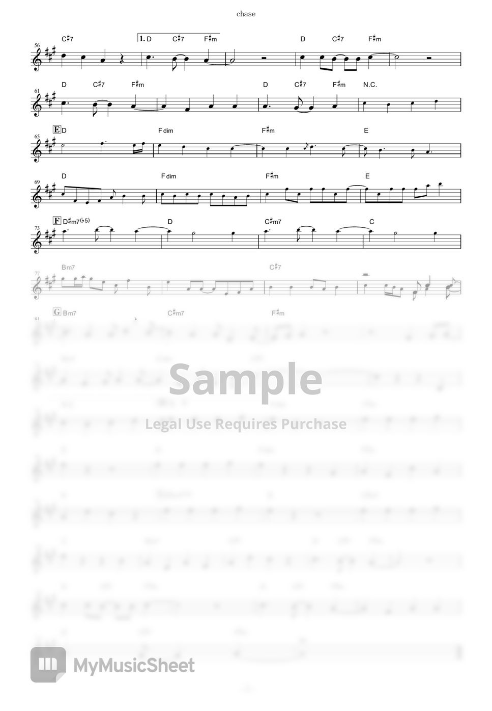 batta - chase (JoJo's Bizarre Adventure: Diamond is Unbreakable / in C ...