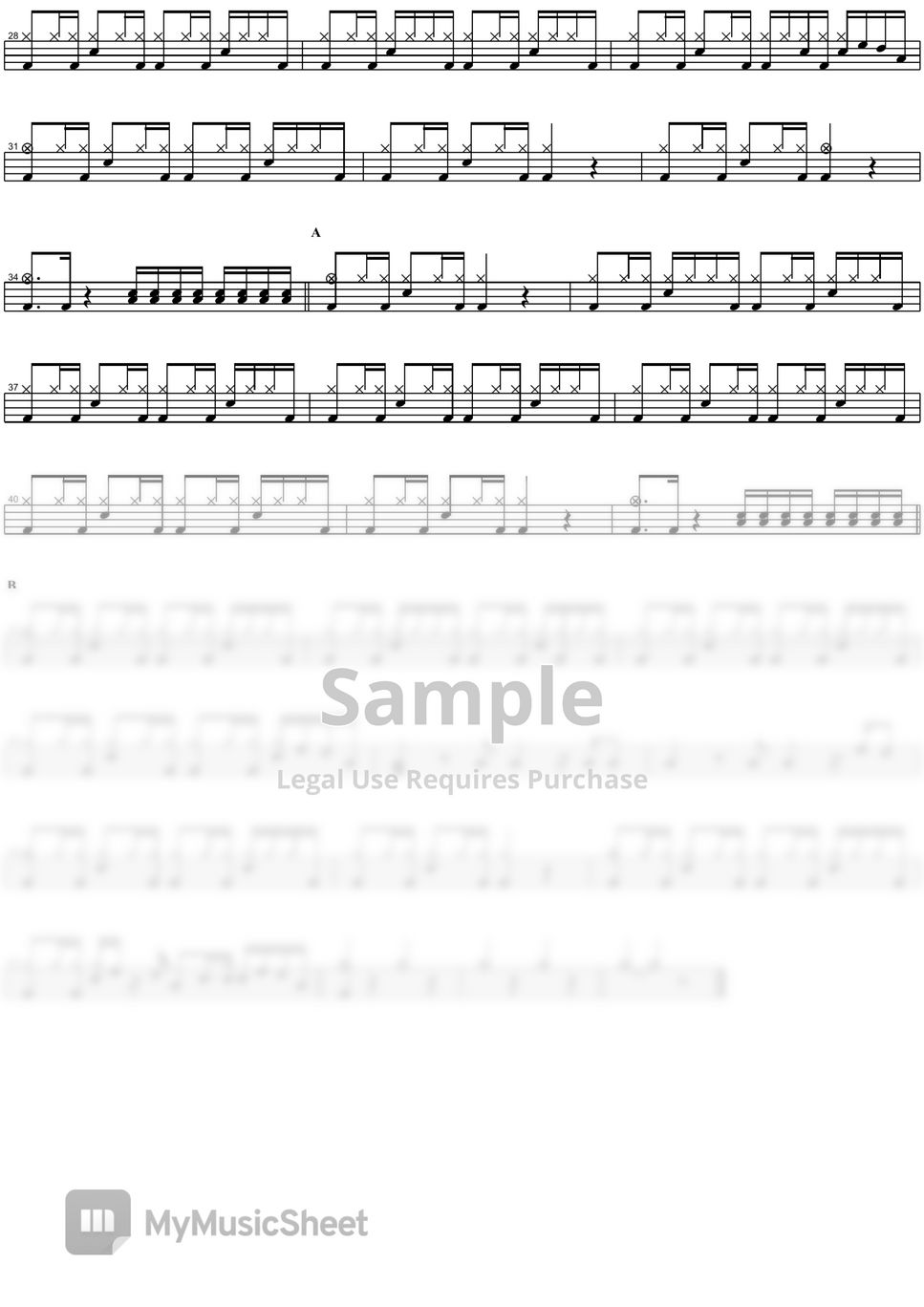 이태호 - 간데요 글쎄 악보 by COPYDRUM