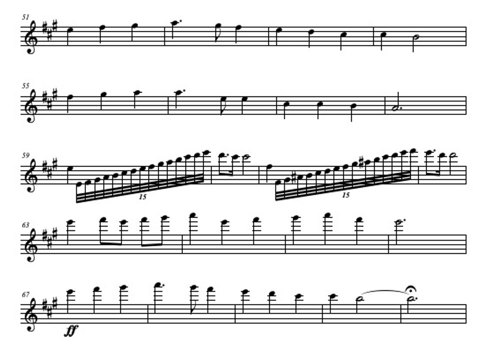 W.M.Runyan - Great is thy faithfulness (Violin,Piano) Sheet Music by ...