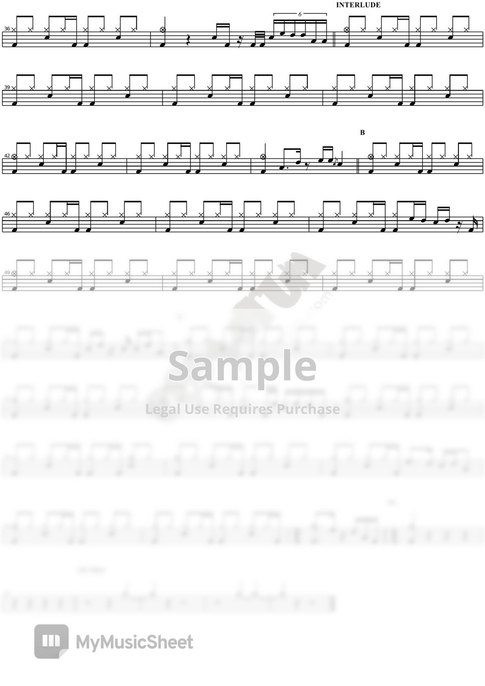 임재범 - 너를 위해 악보 by COPYDRUM