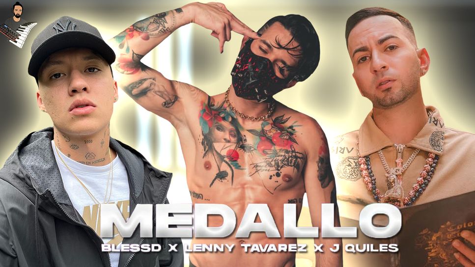 BLESSD JUSTIN QUILES LENNY TAVAREZ - MEDALLO Notenblatt